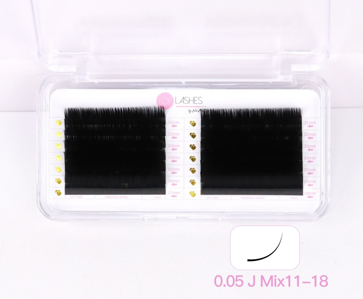 J Curl Volume Mixed Trays – Lashes on Fleek, Inc.